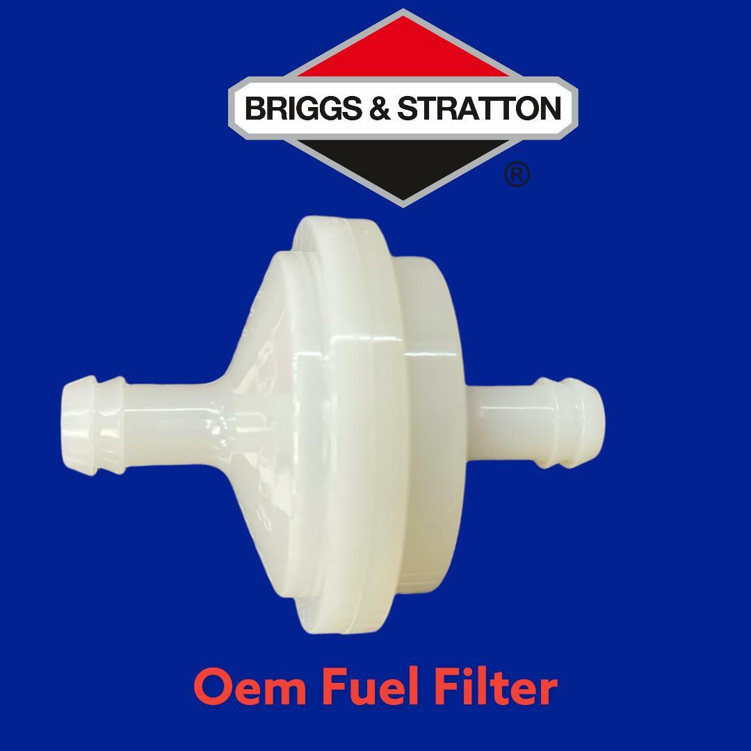 GENUINE OEM BRIGGS & STRATTON PART #394358S FUEL FILTER 75 MICRON ...