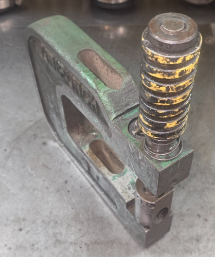 Unipunch 4AJ 1-1/4 Press Brake Punch C Frame complete with shaped punch ...