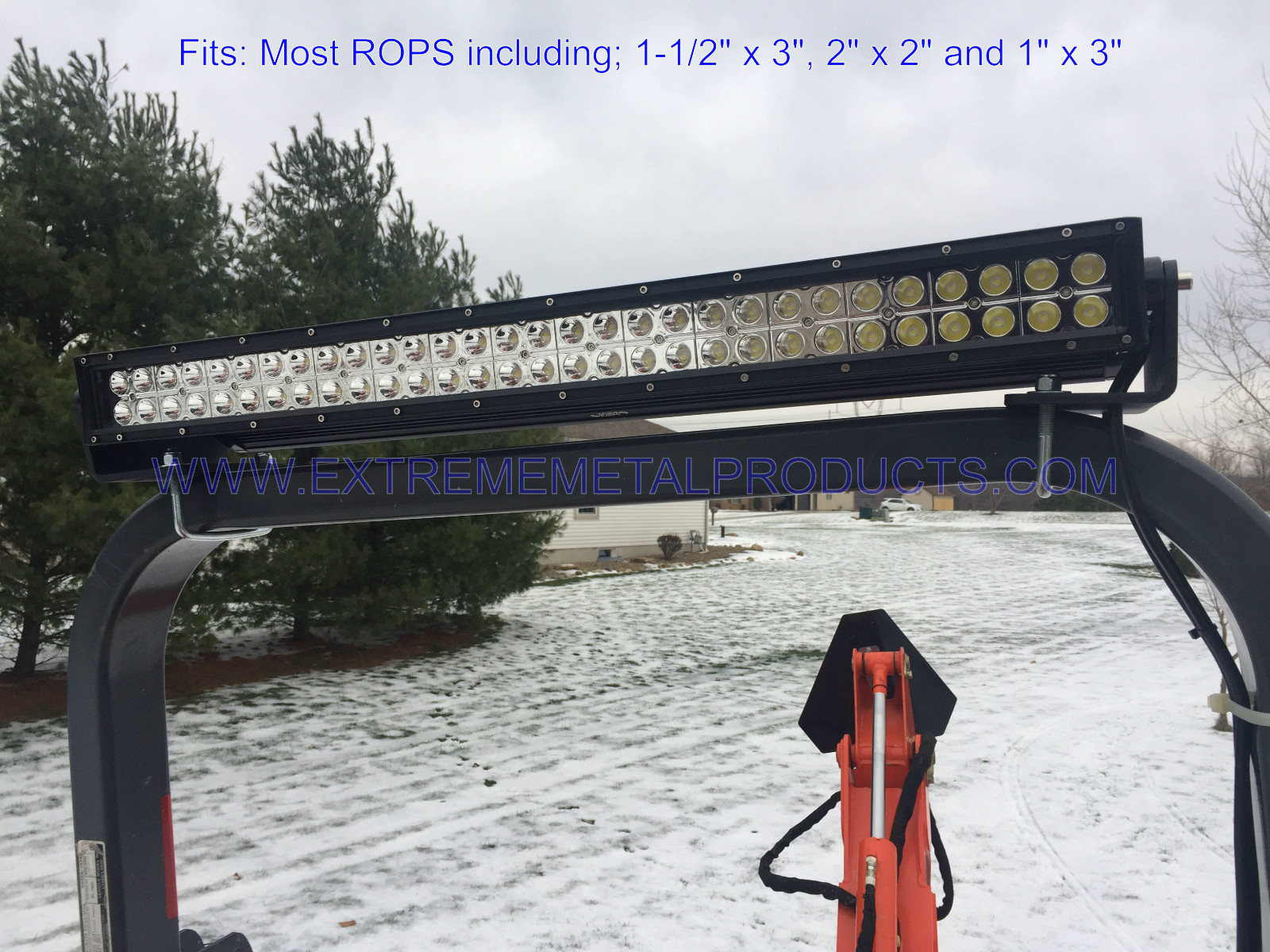 Tractor LED Light Bar Brackets/Zero Turn LED Light Bar Brackets (P/N ...