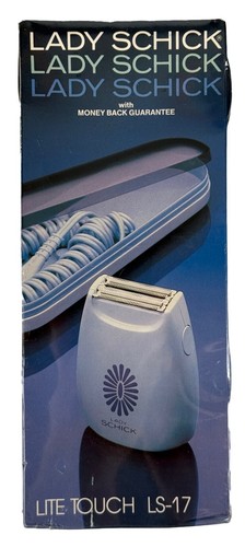 Vintage 1982 Lady Schick Lite Touch LS-17 Electric Razor Sealed NOS ...