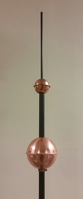 Weathervanes & Lightning Rods - Polished Copper