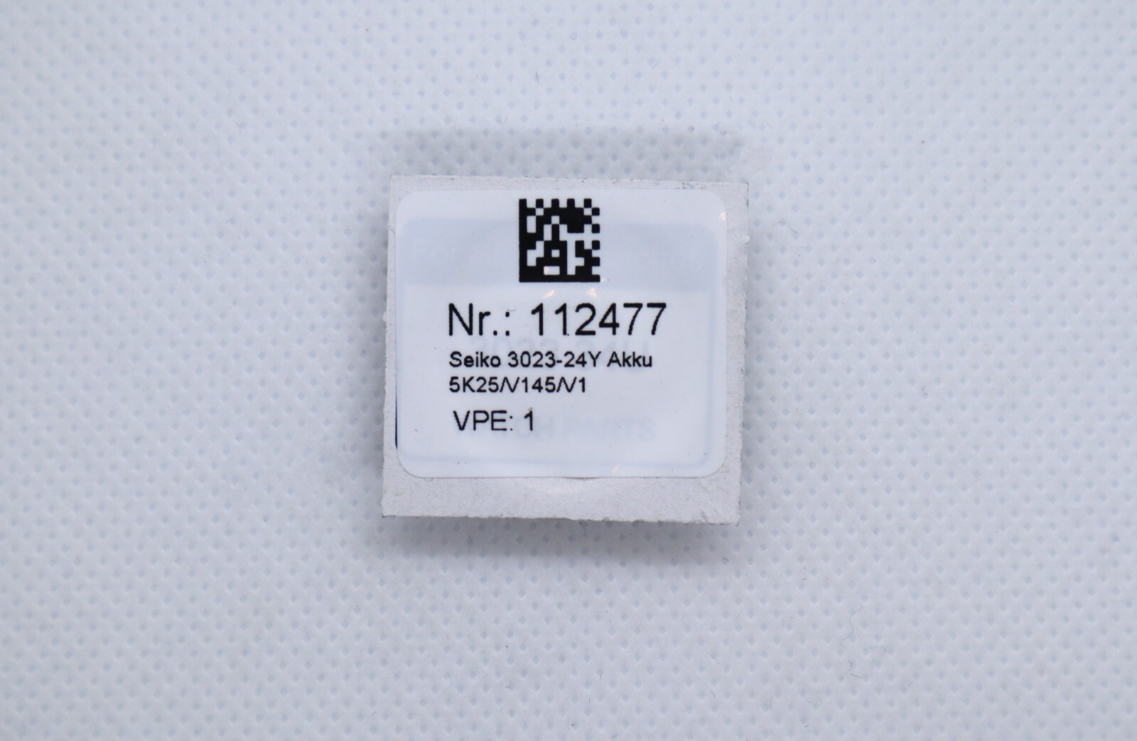 Seiko Kinetic 3023 24Y Knopfzellen akku battery TS920E V145 5K25 VS3J ...