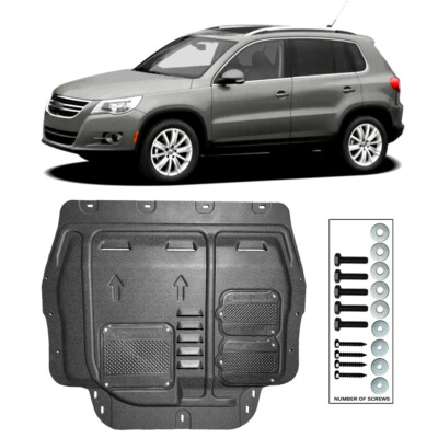 For VW Tiguan 2009-2017 Auto Engine Cover Guards Chassis Shield Splash ...