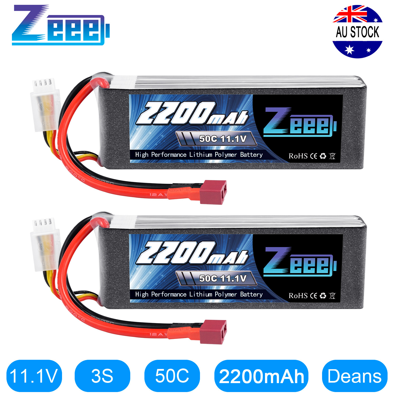 ZEEE Lipo Battery - 2 Count for sale online | eBay