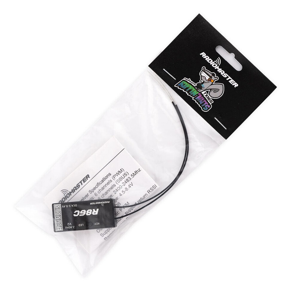 RadioMaster R81 R84 R86 R86C R88 R161 R168 2.4G Nano Receiver FrSky for ...