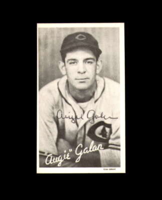Augie Galan Signed 1972 TCMA Goudey 1936 Wide Pen Reprint Autographed ...