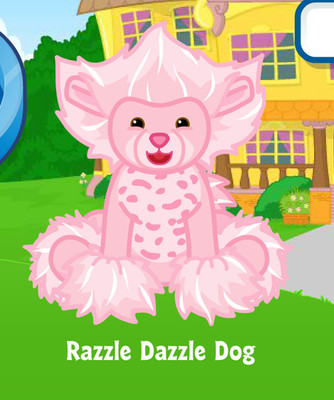 Webkinz Classic Razzle Dazzle Dog Virtual Adoption Code Only Messaged ...