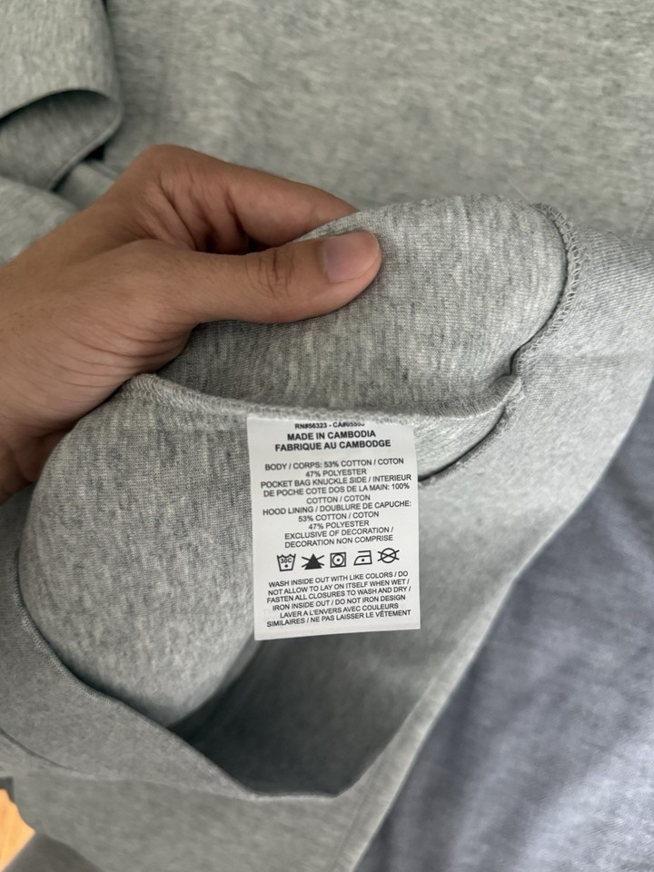 Nike Grey Tech Fleece Full Zip Hoodie/Joggers FB7921-063 & FB8002-063 ...