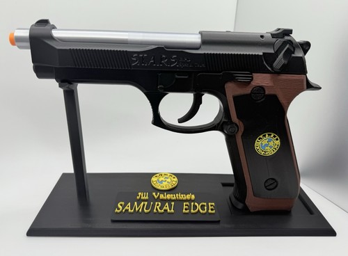 Resident Evil Samurai Edge Prop With Stand | Jill Valentine | 3D ...