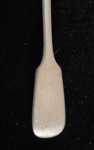 Antique 5” Silver Plated Spoon in Fiddleback Pattern by William Page ...