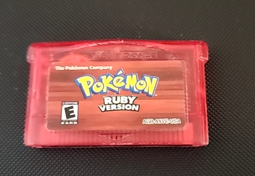 Pokémon: Ruby Version (Game Boy Advance, 2003) Tested Authentic ...