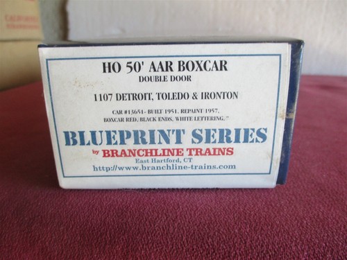 Branchline #1107 HO Detroit Toledo Ironton DT&I 13651 Double Door Box ...