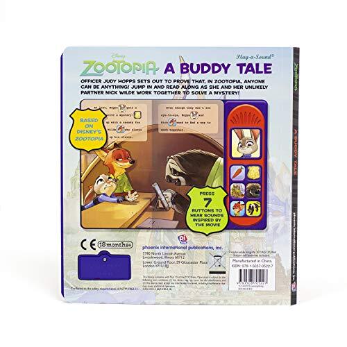 Disney Zootopia - A Buddy Tale Little Sound - Play-a-Sound - PI Kids ...