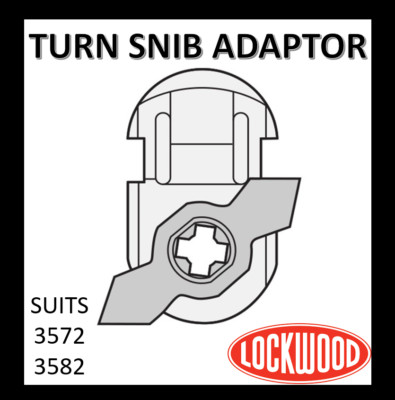 1 x Lockwood Turn snib Adaptor Assembly SP35725250 Suits 3572, 3582 ...