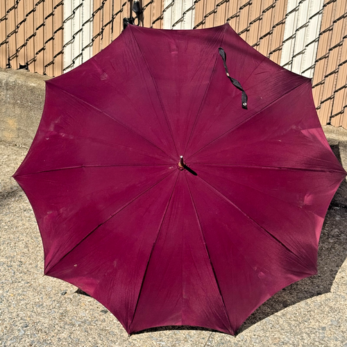 3 Vintage 1960s-70s Parasol Umbrellas Lot Nylon Acetate Rare Handle ...