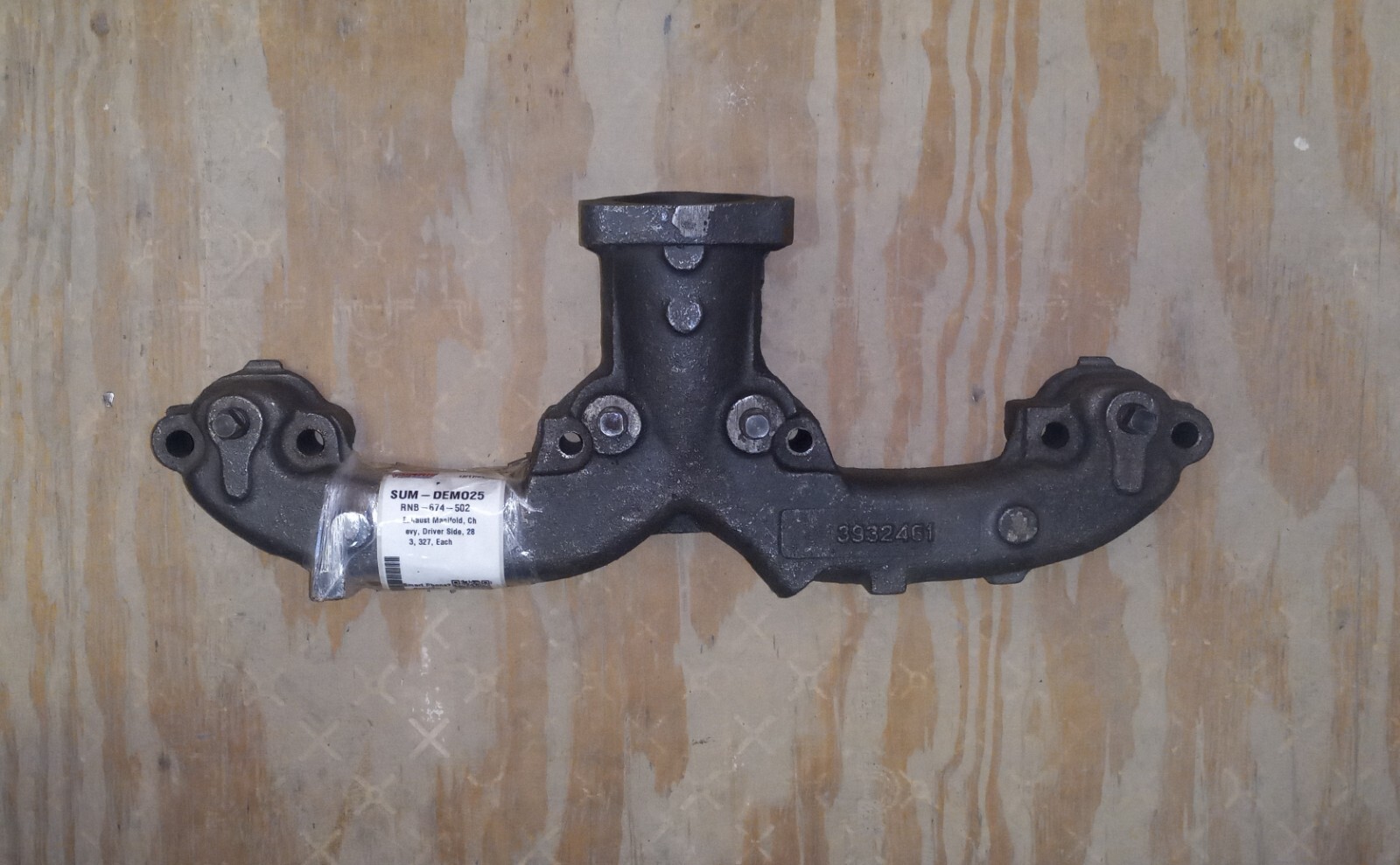 GM Exhaust Manifold 3932461 Small Block Chevy Exhaust Manifold | eBay