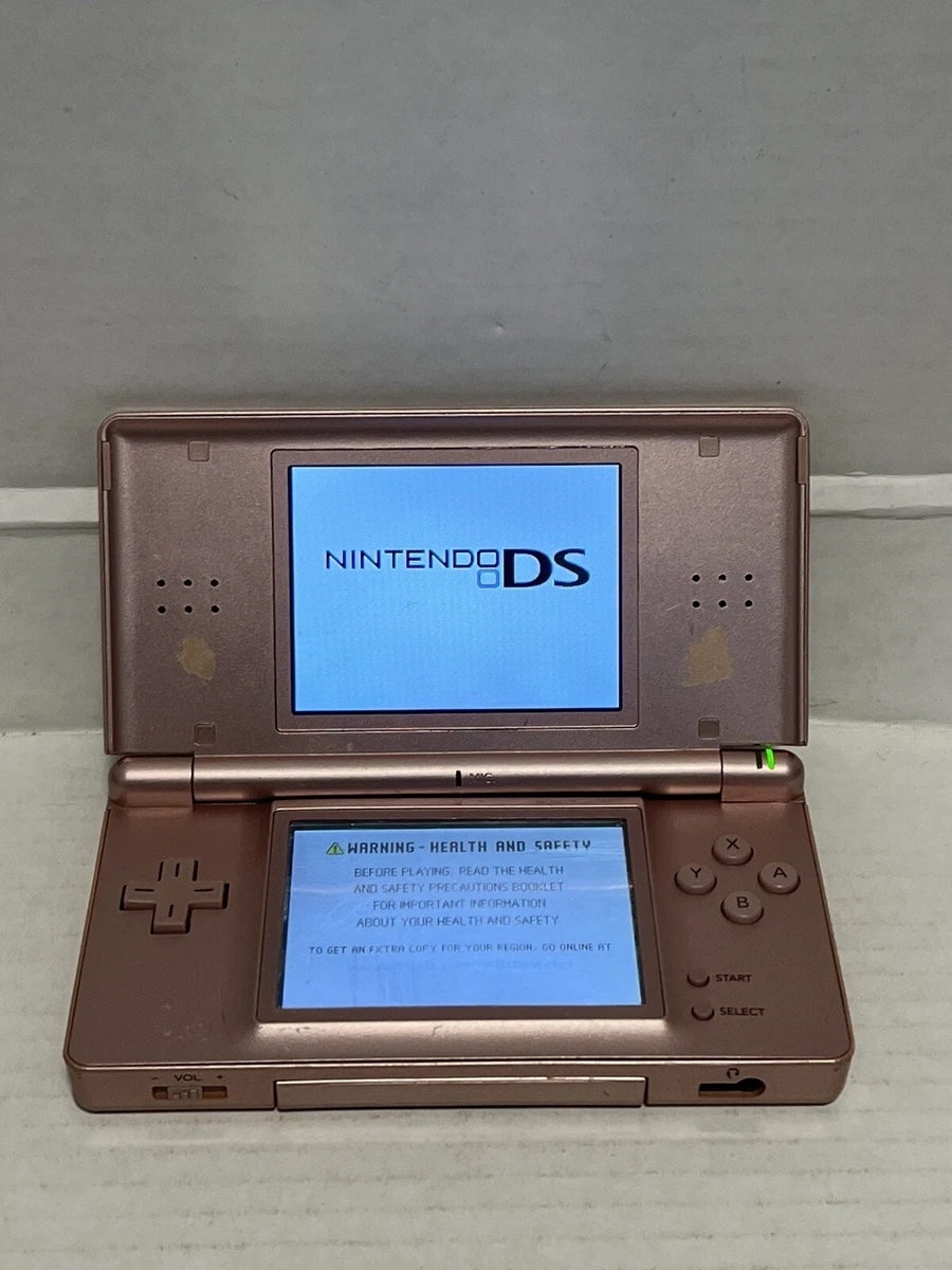 Nintendo Ds Lite Metallic Rose