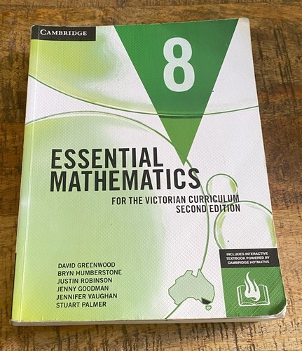 Cambridge Essential Mathematics 8- 2nd Edition by Justin Robinson ...
