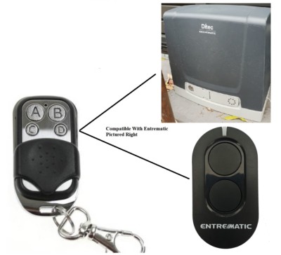 Remote Control Compatible with DITEC Entrematic Sliding Gate Motors zen ...