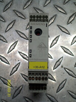 SIEMENS 3RK1408-8KG00 -0AA2 EARTH FAULT MONITORING MODULE | eBay