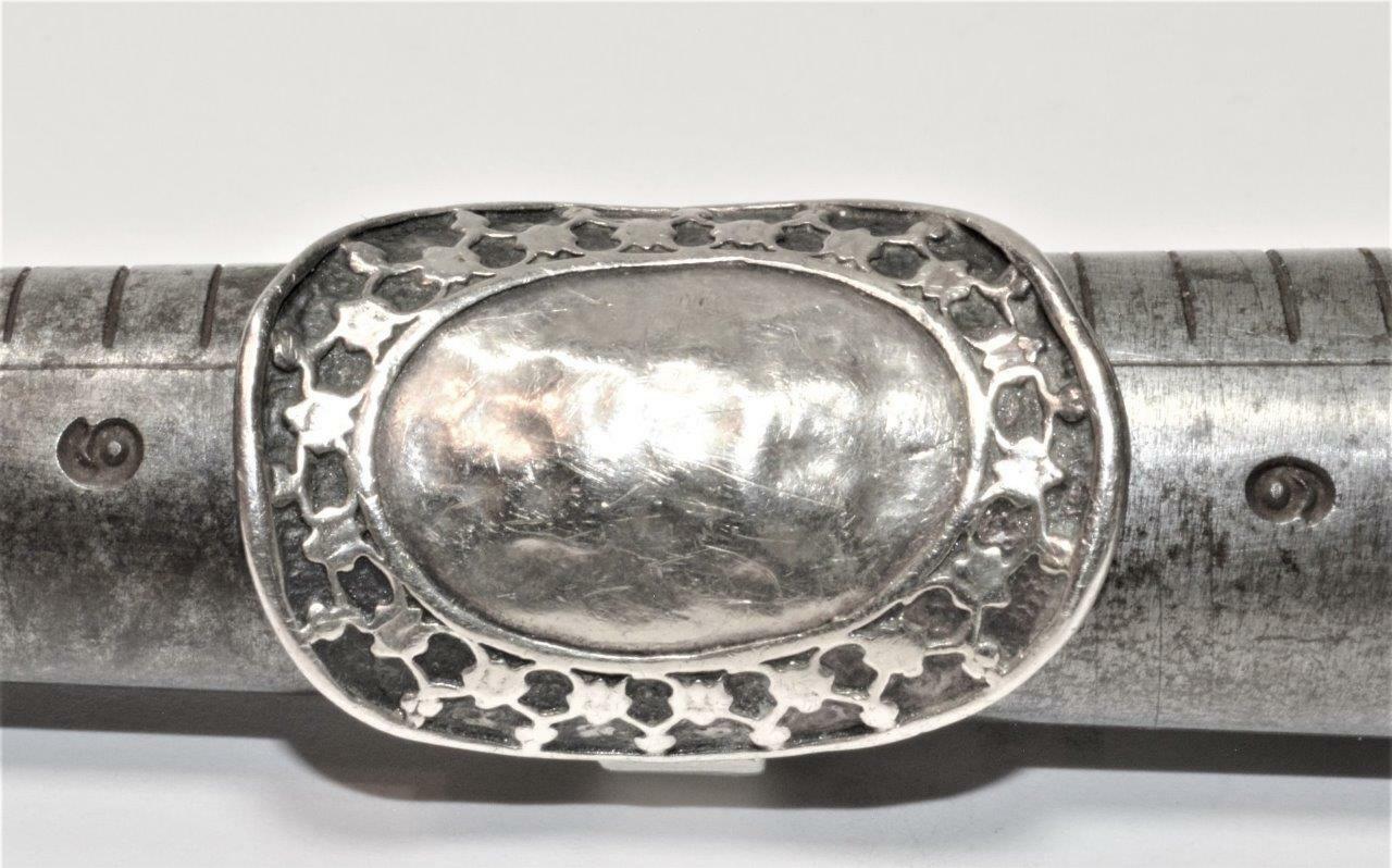 Designer Stamped ISRAEL Shablool Hand Hummered 925 Sterling Ring Sz 7.5 ...
