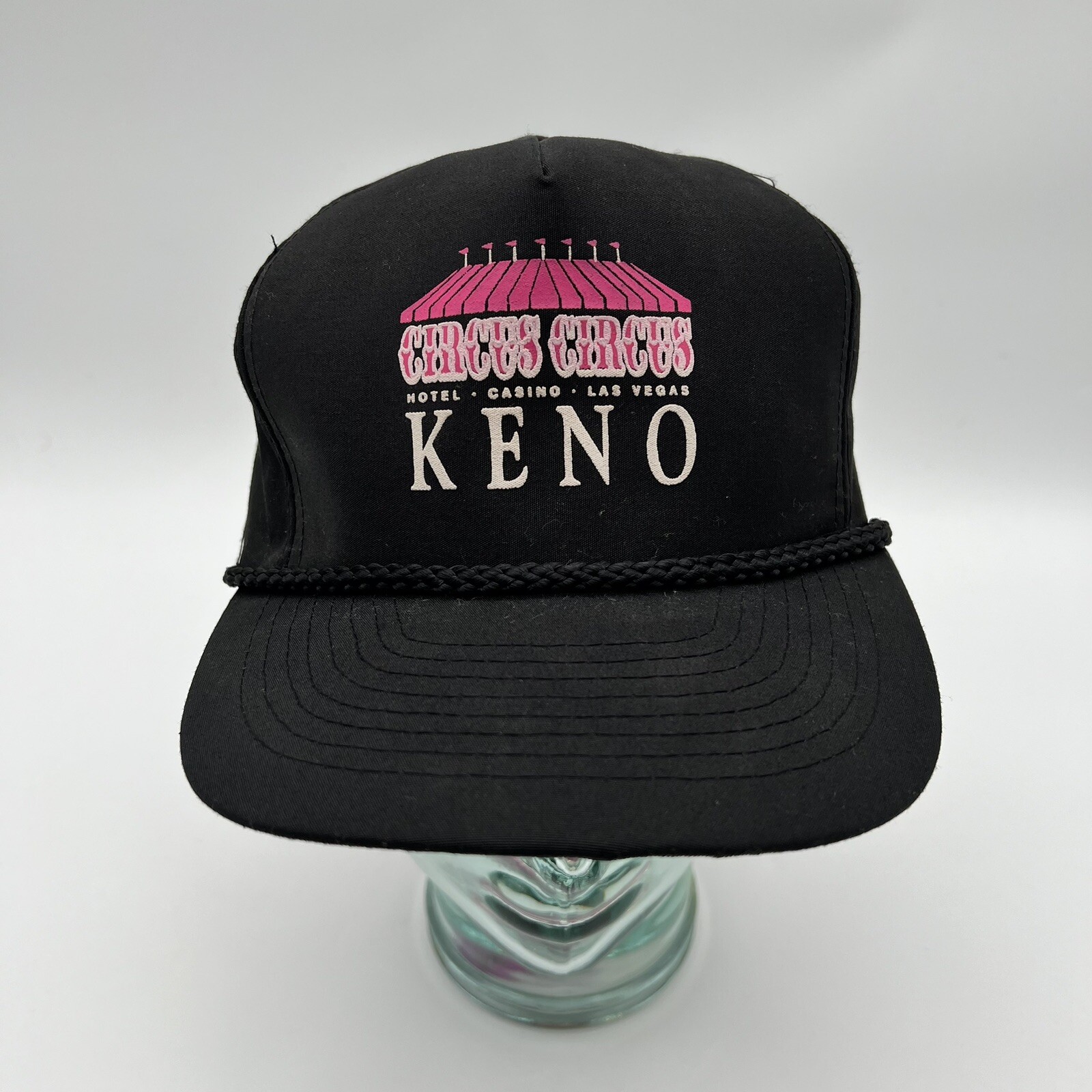 Circus Circus casino Keno hat cap flat rimmed Trucker Snapback Las ...