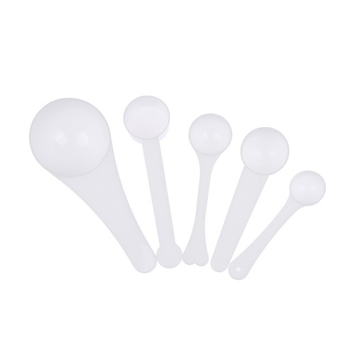 10Pcs 1g 3g 5g 10g Measuring Plastic Scoop Measuring Spoons Milk Spoons ...