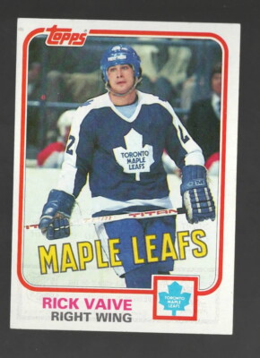1981 Topps #44 Rick Vaive Near mint or better | eBay