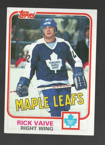 1981 Topps #44 Rick Vaive Near mint or better | eBay