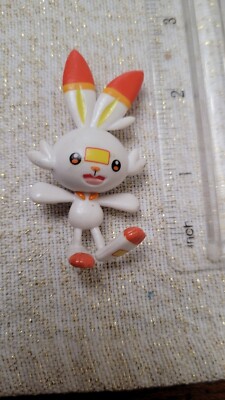 Scorbunny Figure Pokemon Battle mini action 2" Figure set 2018 Toy | eBay