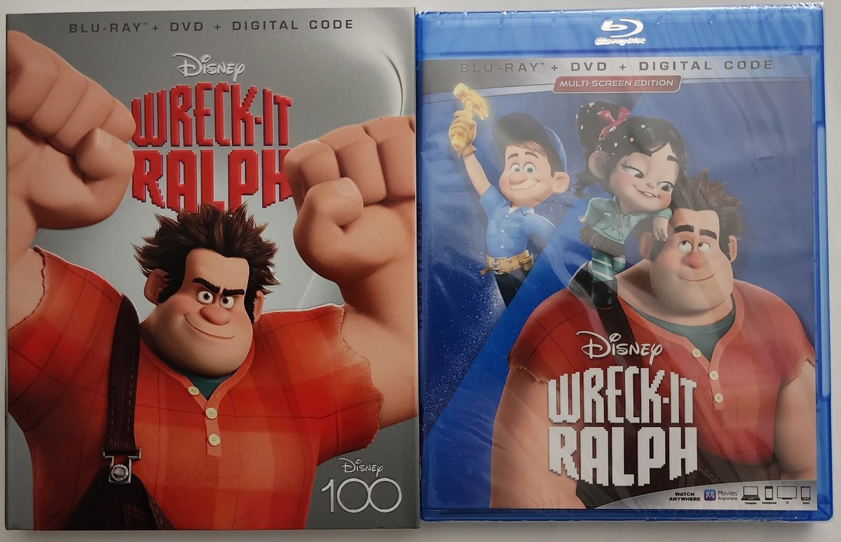 Wreck It Ralph Dvd Poster