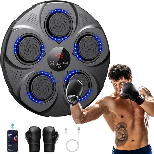Music Boxing Machine Smart Bluetooth Boxing Equipment for Adults plus ...