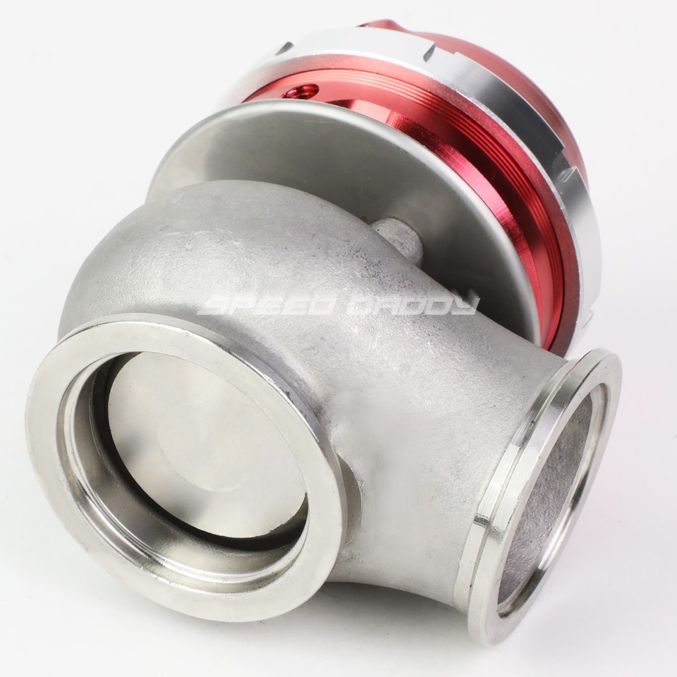 UNIVERSAL EXTERNAL 14-PSI 40MM TURBOCHARGER V-BAND 4" WASTEGATE+SPRING ...