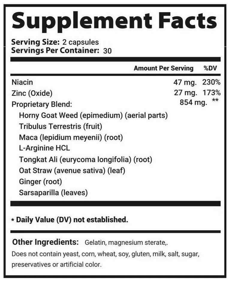 (Pack of 3) Beast Force Pills for Men, BeastForce for Male Health ...