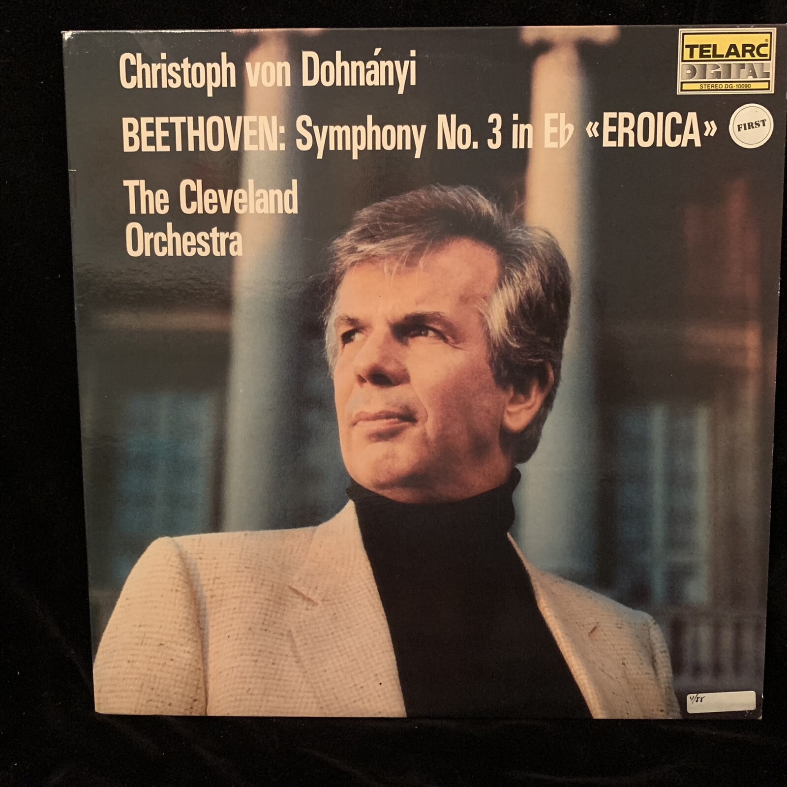 BEETHOVEN Symphony #3 Eroica - DOHNANYI & Cleveland - TELARC ST LP 1984 ...