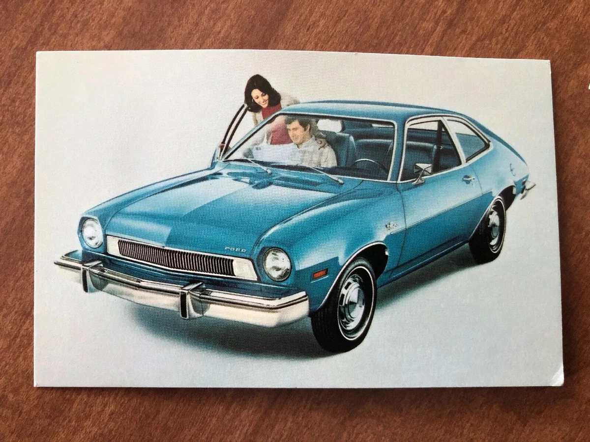 Blue Ford Pinto