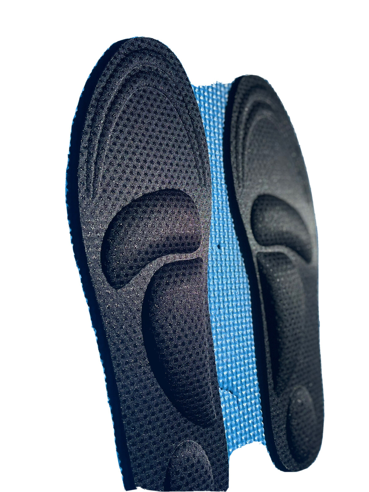 4D Memory Foam Insoles Extra Comfort Shoe Pads Orthopaedic Unisex ...