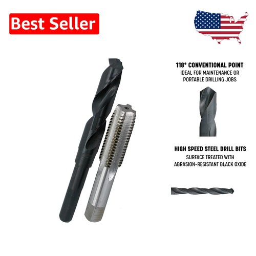 M26 x 1 Tap and 25.00mm HSS Drill Bit Kit - Precision Tool Set for All Tasks | eBay