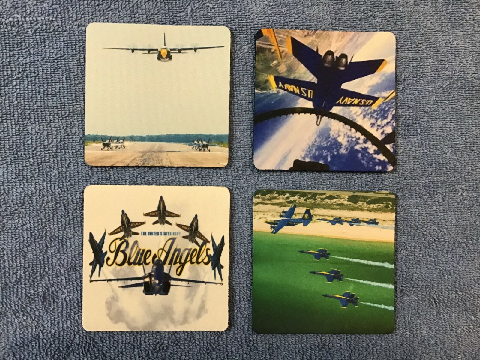 Blue Angels & Fat Albert 3.5" Rubber Coasters (sublimated) | eBay