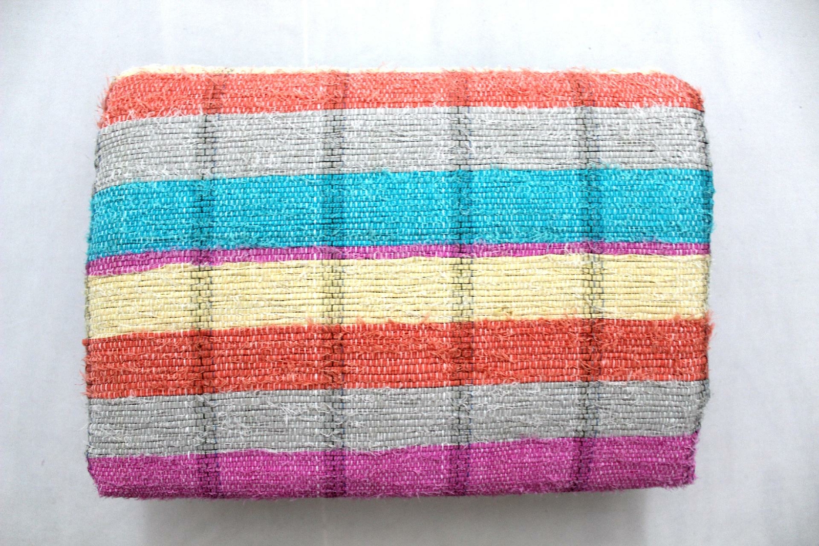 4X6 Rectangular Hand Woven Chindi Rag Rug Floor Handmade Carpet ...