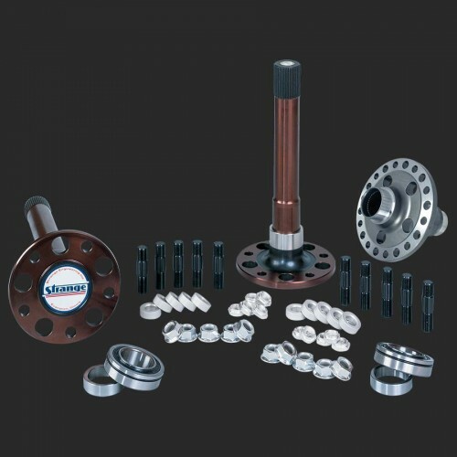 STRANGE FORD 9 INCH 40 SPL HY-TUF AXLES (2) FOR DRAG RACING W/HARD ...