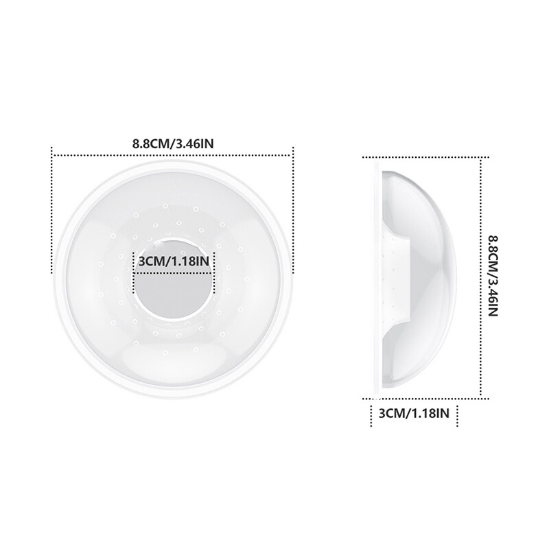 1Pcs Silicone Breast Shells Milk Saver Collector Nursing Breastfeeding ...