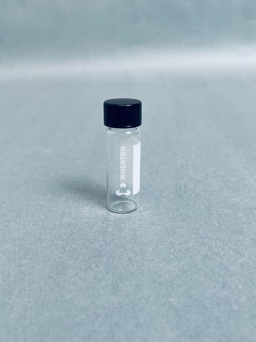 Wheaton Sample Vial 4 ml Glass with White Label Total of 46 Vials | eBay