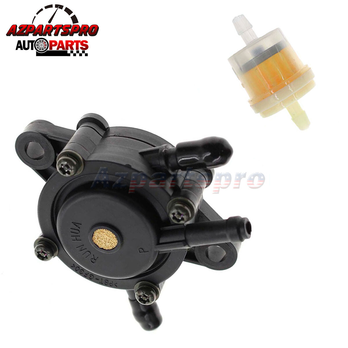 Fuel Pump & Filter For John Deere Z375R Z425 Z435 Z445 Z465 Z520A Z510A ...