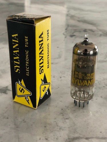 Sylvania 6AW8A 6AW8 Electron Vacuum Tube NOS Sencore Tested NIB - FREE ...