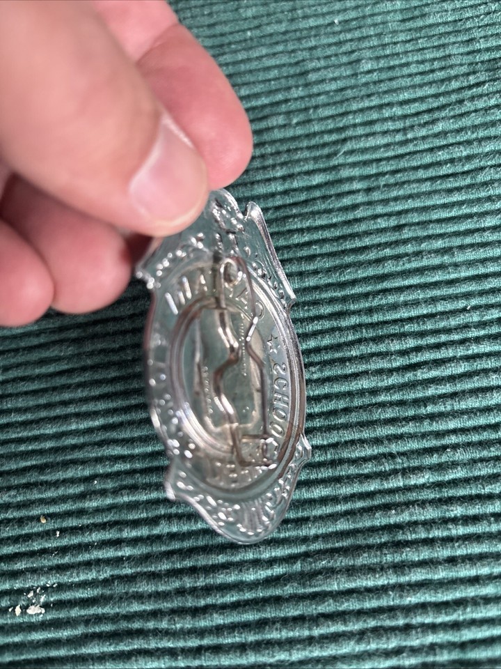 VINTAGE AAA SCHOOL SAFETY PATROL CAPTAIN'S BADGE | eBay