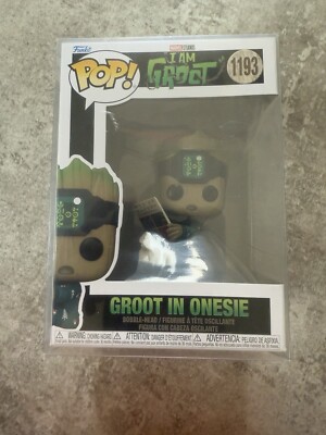Funko Pop! Groot In a 1-sie #1193 I Am Groot w/protector | eBay