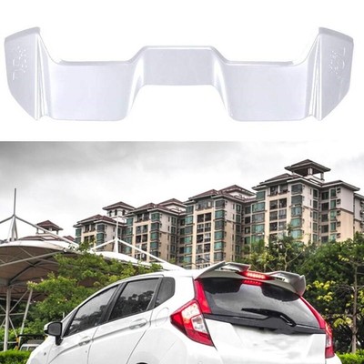 White Yofer Style Roof Trunk Rear Wing Spoiler Lip For Honda Fit GK5 ...