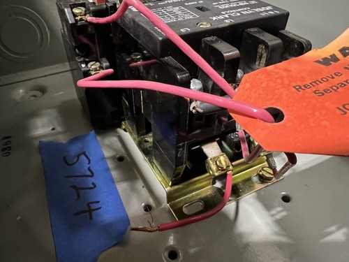 Joslyn Clark HP10U03 Motor Starter w/ Fuseable Disconnect Switch ...
