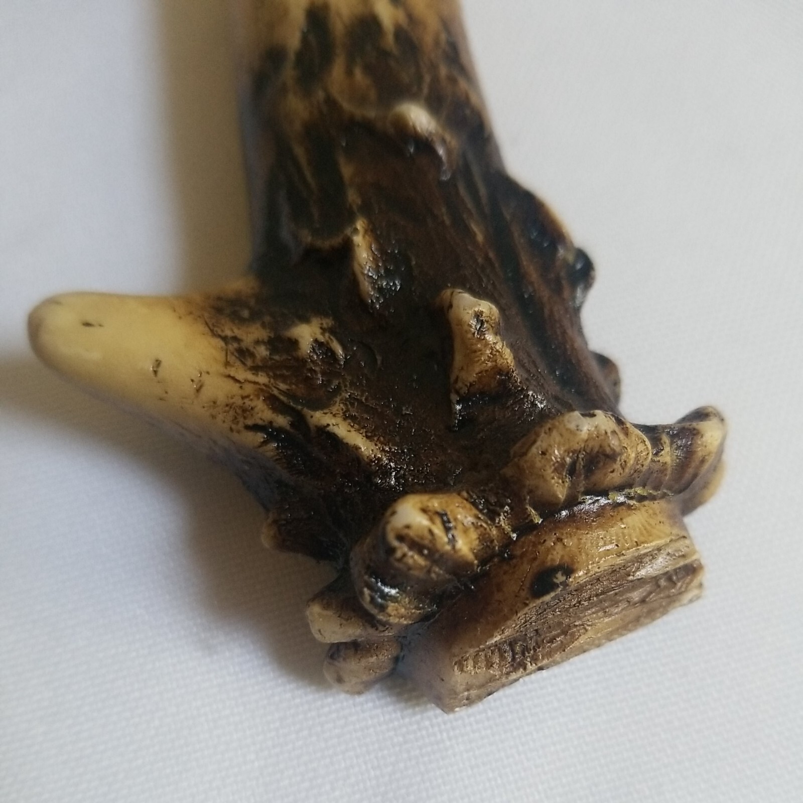 "T" DEER ANTLER LETTER RESIN Wall Hanging Country Alphabet Decor 8" | eBay